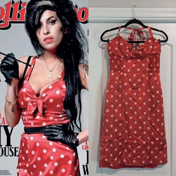 Betsey Johnson | Dresses | Vintage Betsey Johnson Polka Dot Dress Aso ...